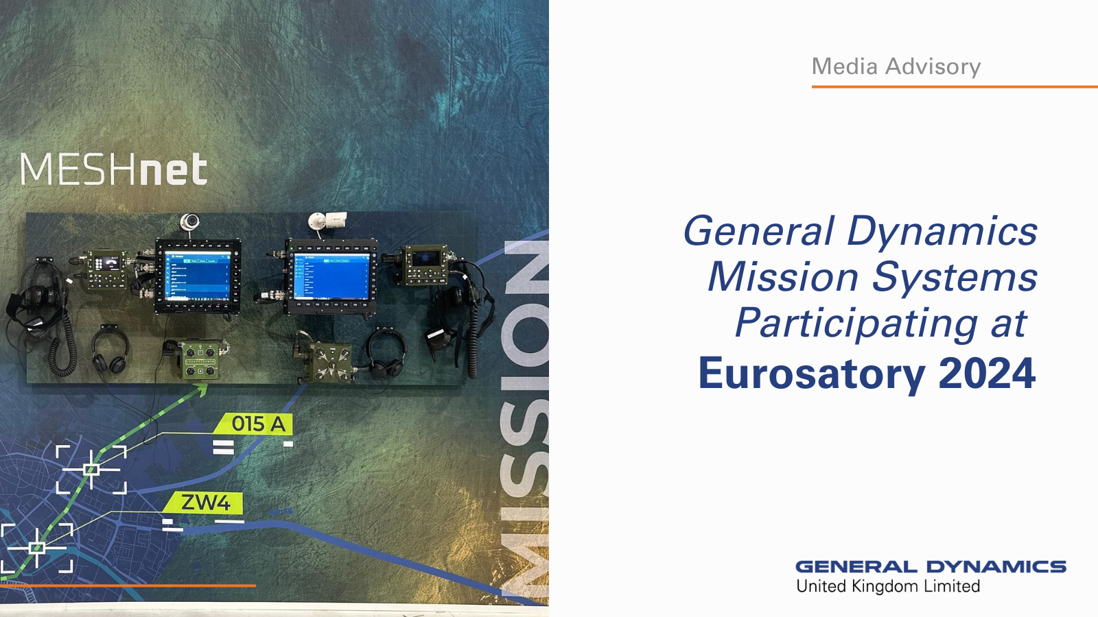 General Dynamics Mission Systems Participating at Eurosatory 2024 ... General Dynamics Mission Systems Participating at Eurosatory 2024 ...